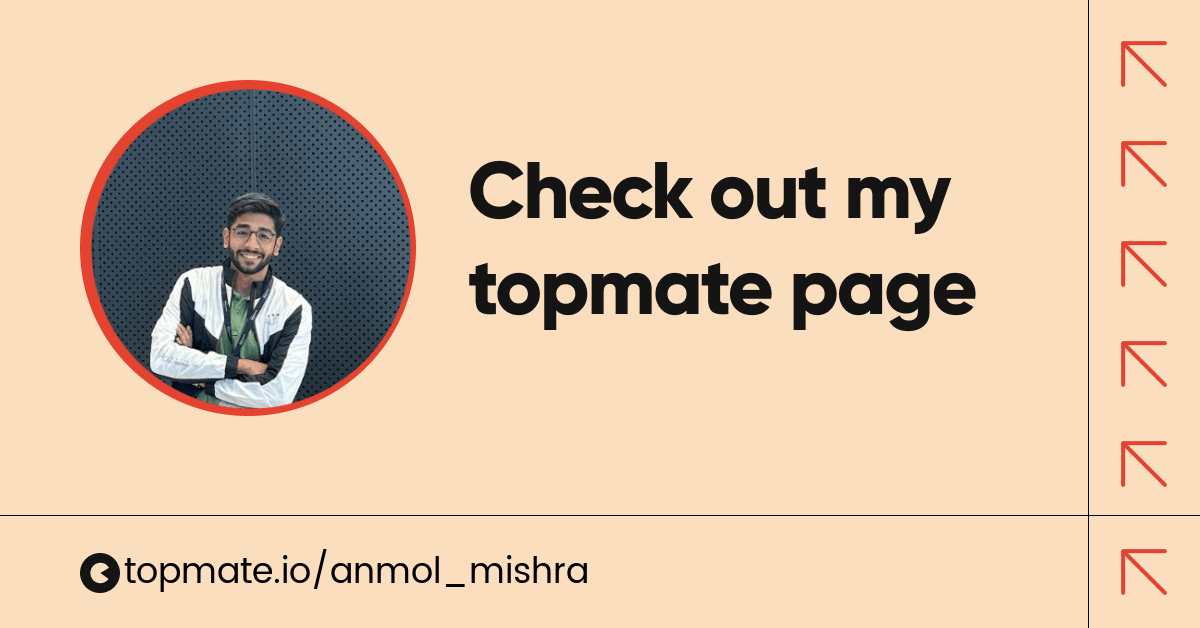 Anmol Mishra - Book a call on Topmate