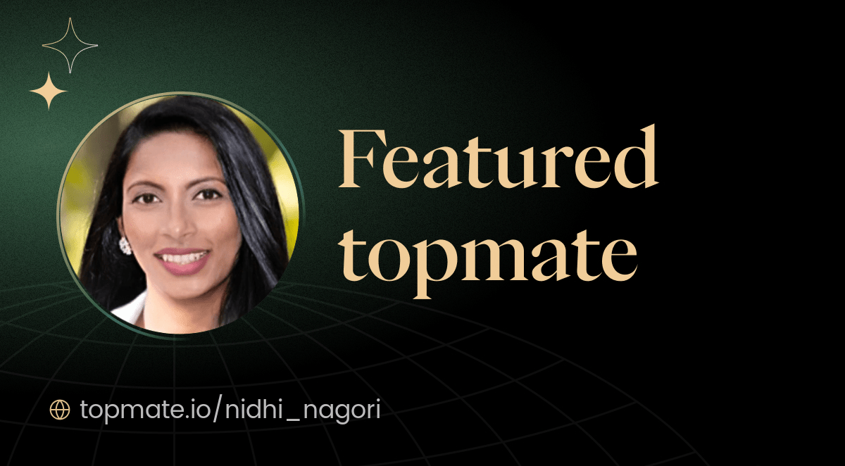 Nidhi Nagori - Book a call on Topmate