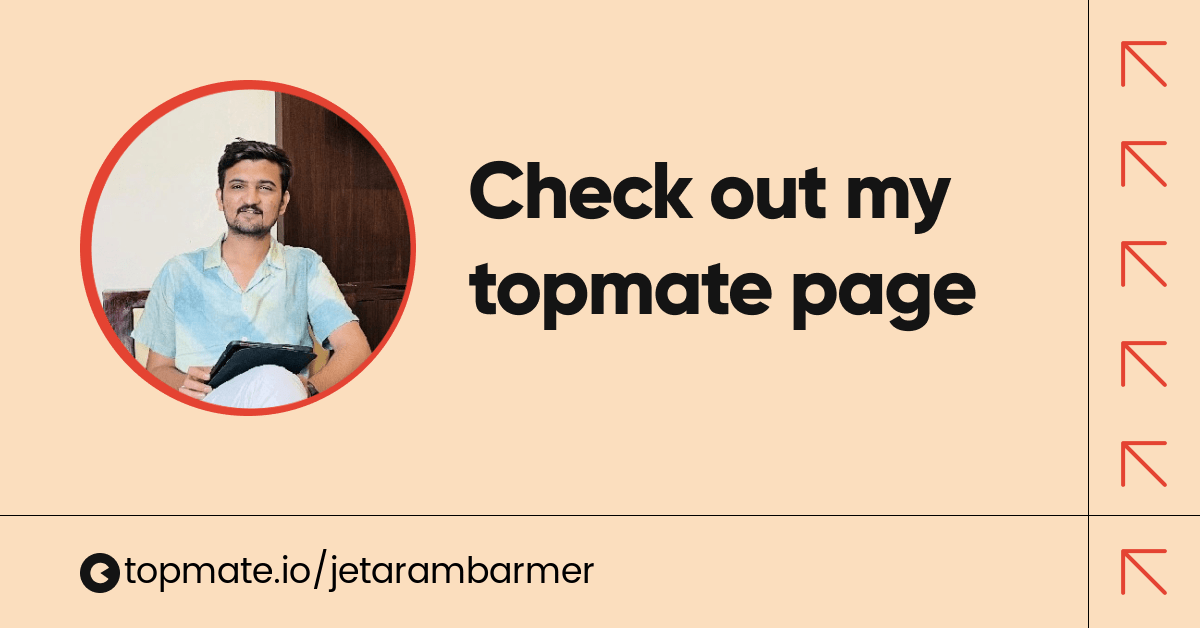 Jeta Ram Choudhary - Book a call on Topmate