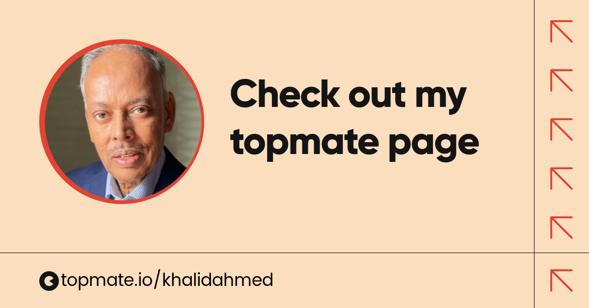 Khalid Ahmed - Book a call on Topmate