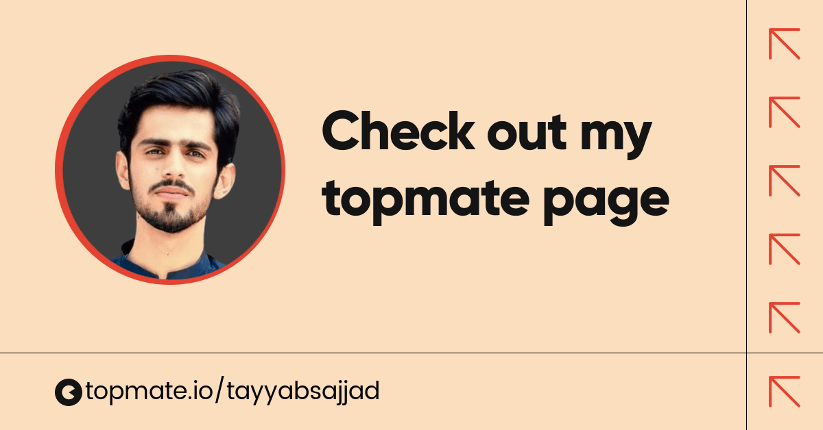 TAYYAB SAJJAD - Book a call on Topmate