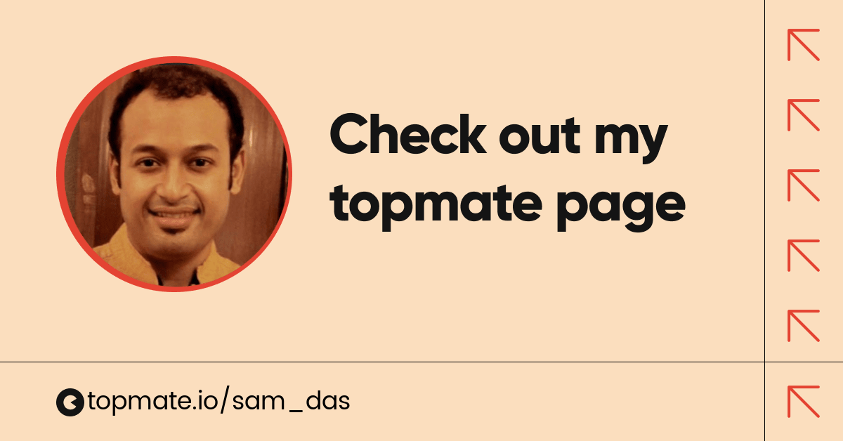 Sam das - Book a call on Topmate
