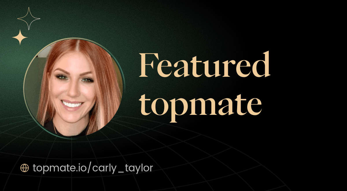 Book a time with Carly 🎰 Taylor on topmate.io