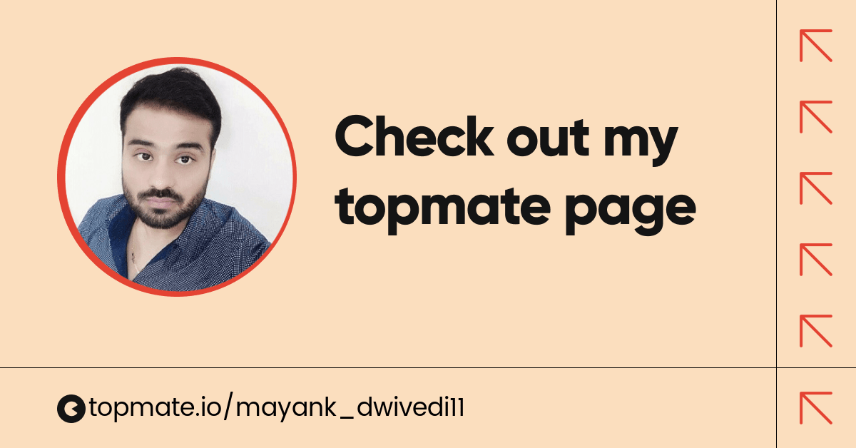 Mayank Dwivedi - Book a call on Topmate
