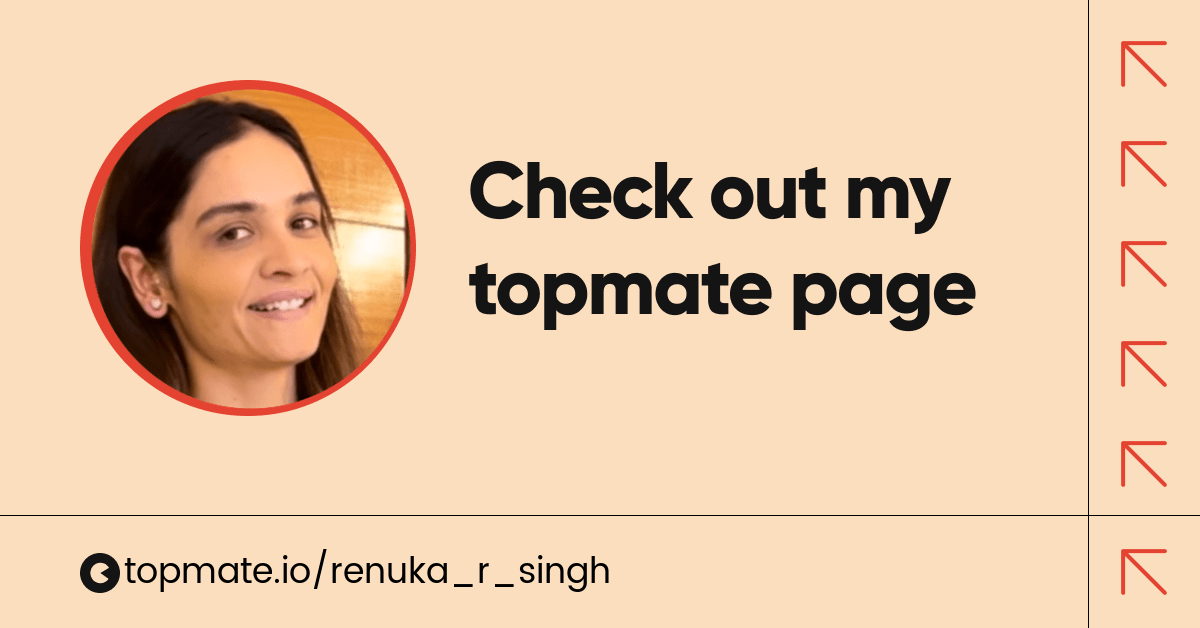 Renuka R Singh - Book a call on Topmate