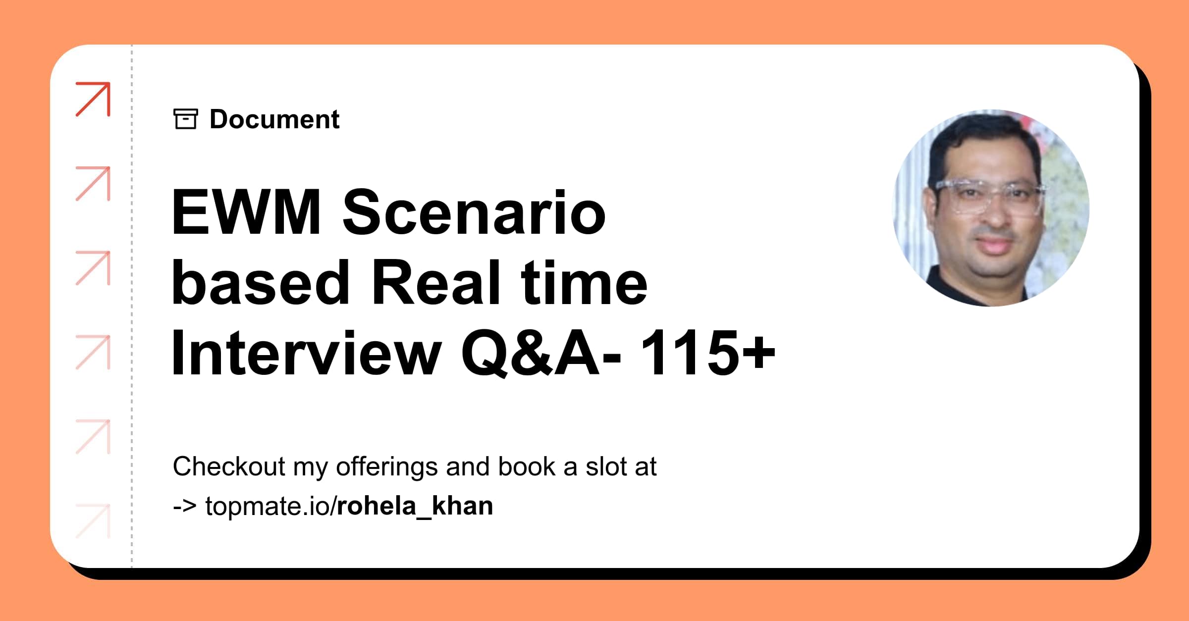 EWM Scenario based Real time Interview Q&A- 115+ with Rohela Khan