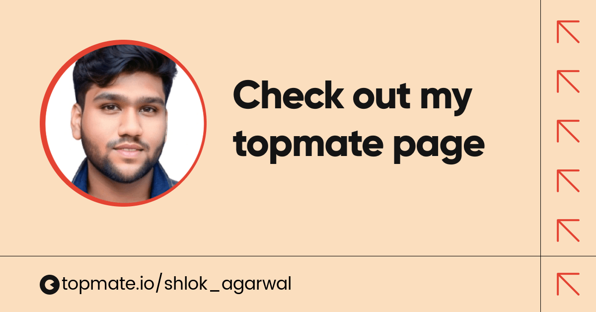 Shlok Agarwal - Book a call on Topmate