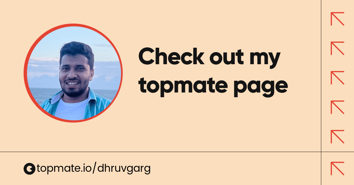 Dhruv Garg - Book a call on Topmate