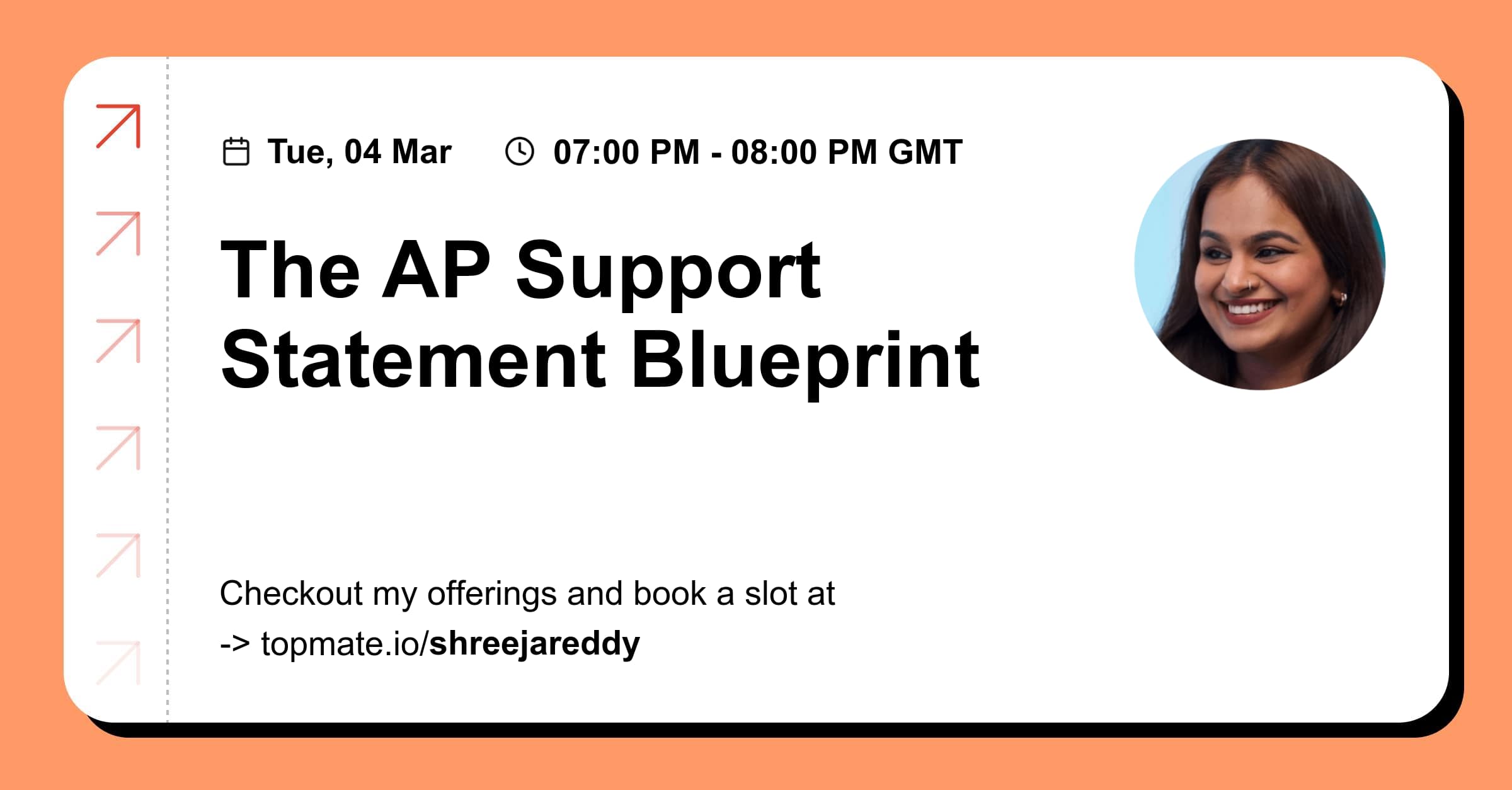 The AP Support Statement Blueprint with Shreeja Reddy