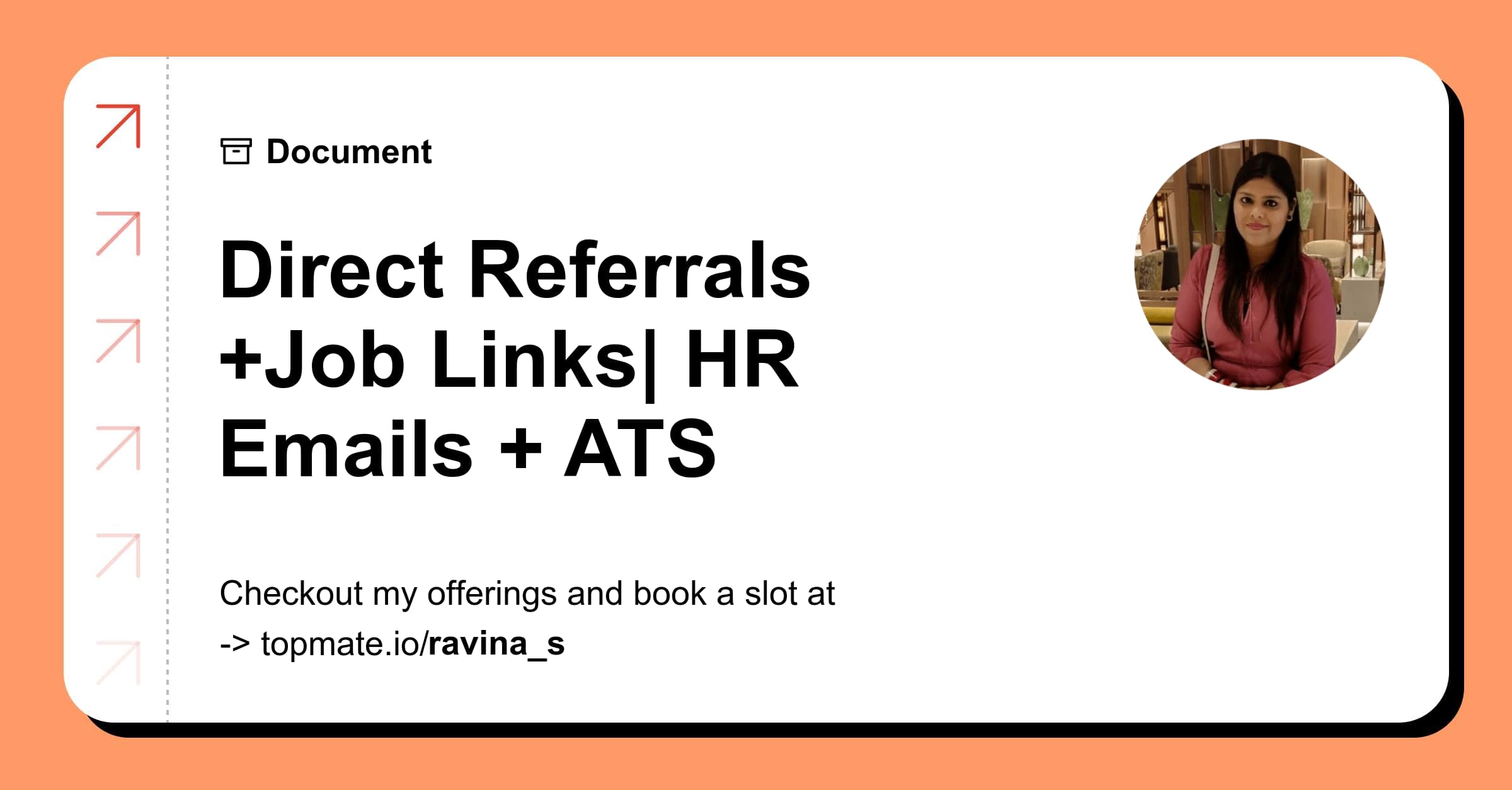 Job Success | Placement Prep | Referral | ATS CV with Raveena