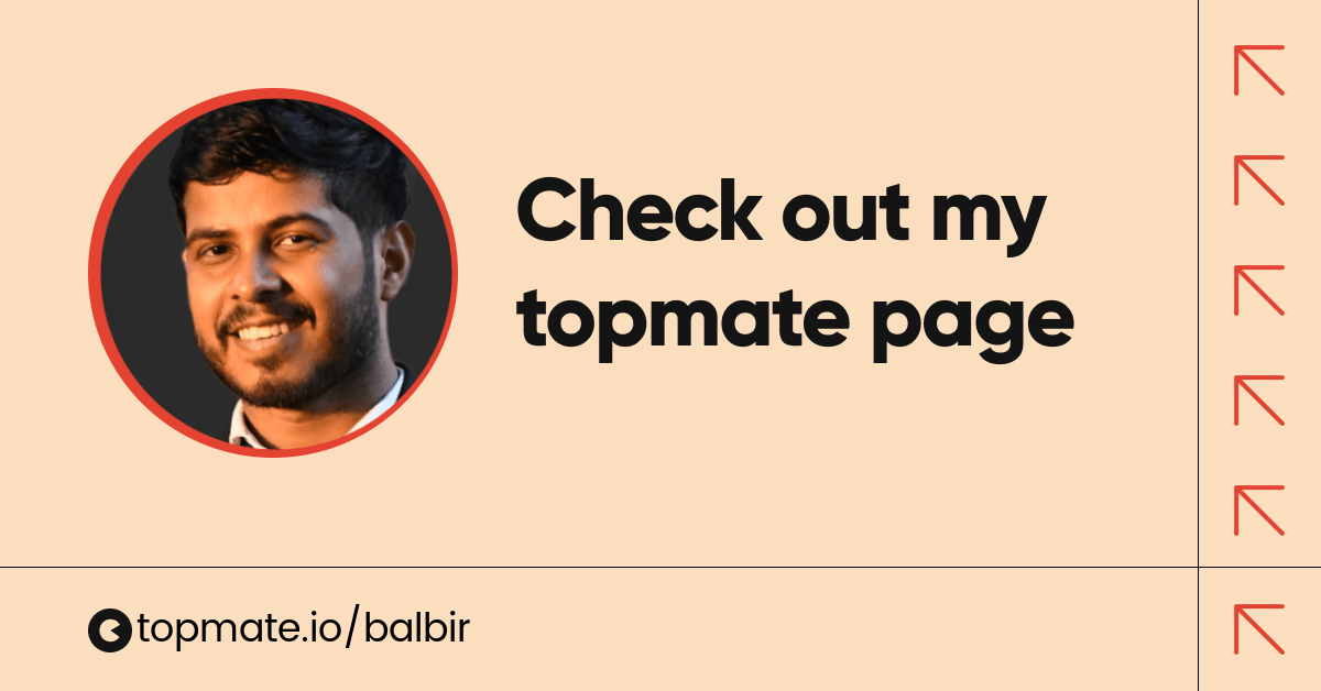 Balbir Yadav -[IITB] - Book a call on Topmate