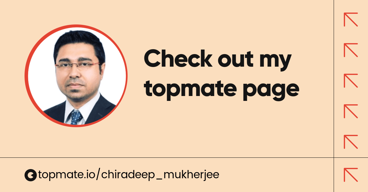 Chiradeep Mukherjee - Book a call on Topmate