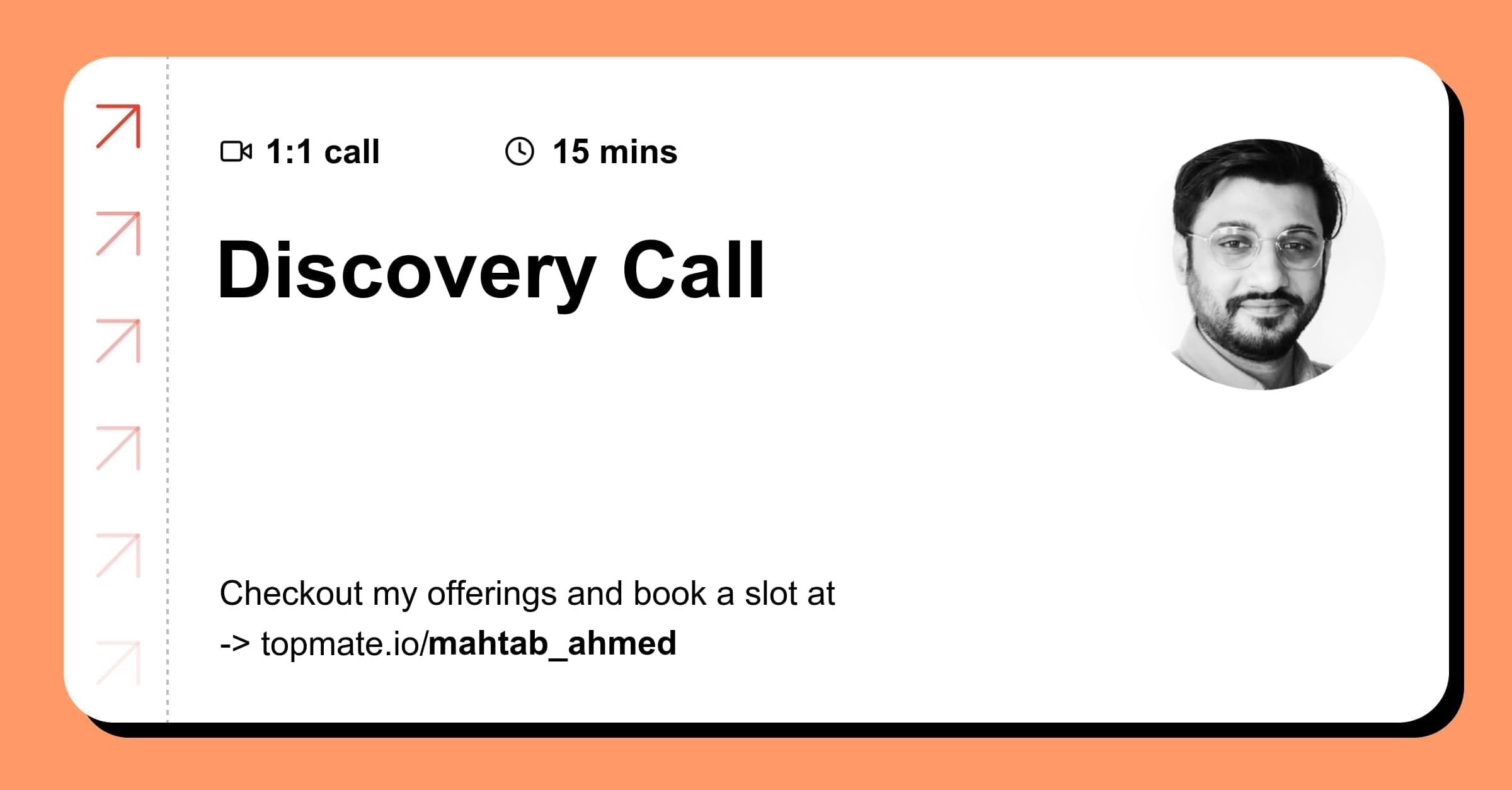 Discovery Call with Mahtab Ahmed, PMP