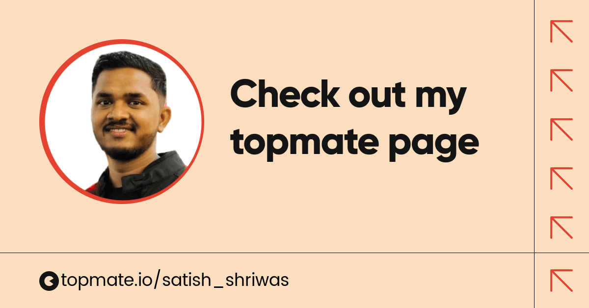 Satish Shriwas - Book a call on Topmate