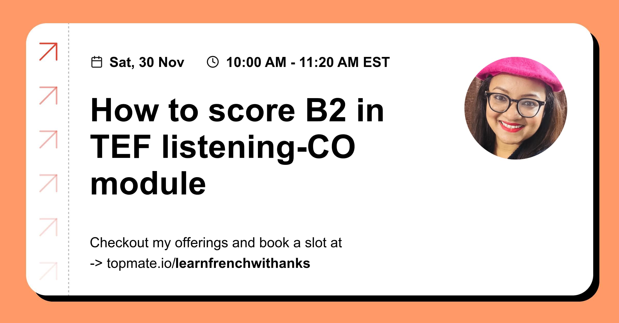 How to score B2 in TEF listening-CO module with Ankita Agrawal