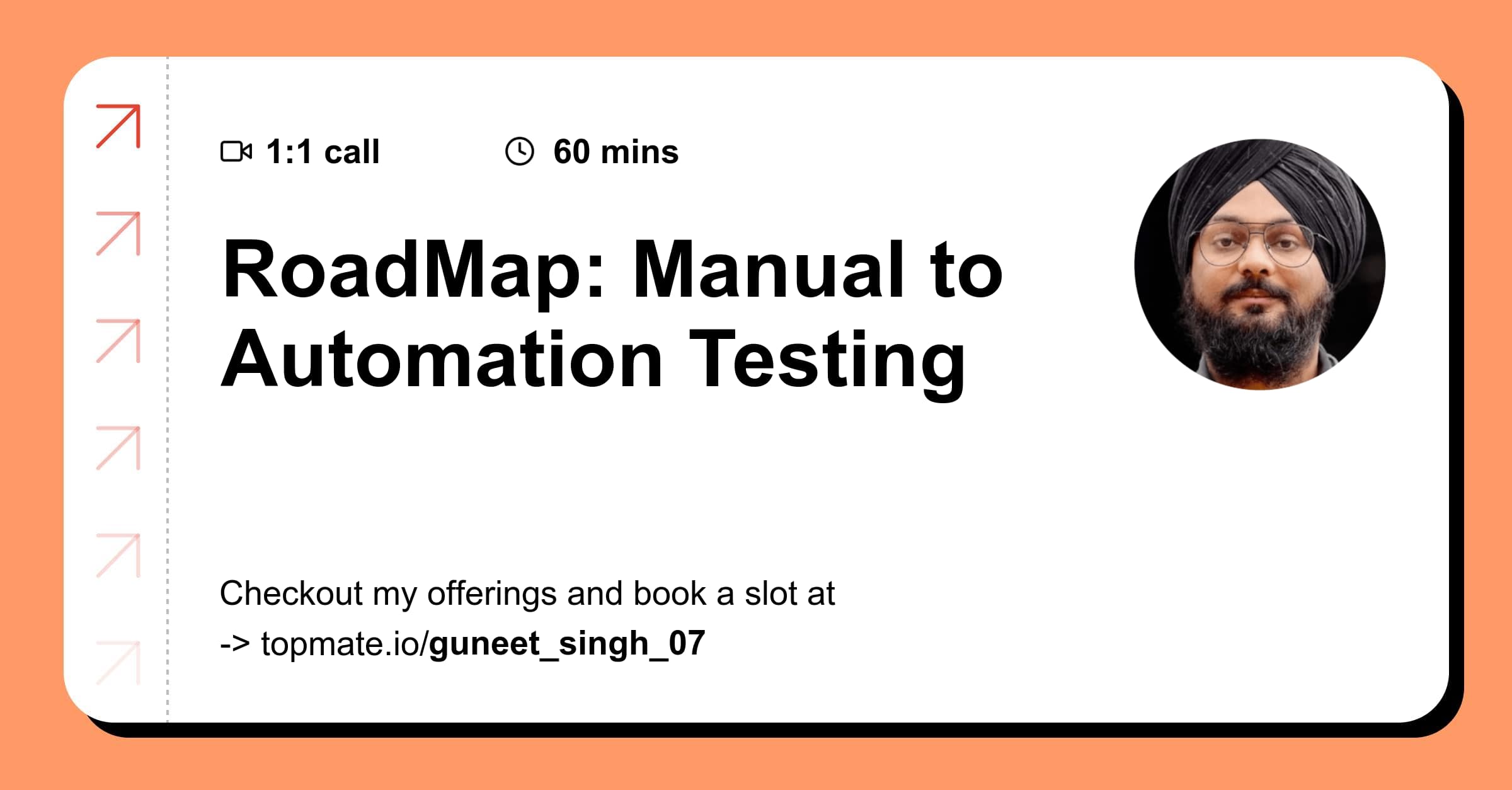 RoadMap: Manual to Automation Testing with Guneet Singh