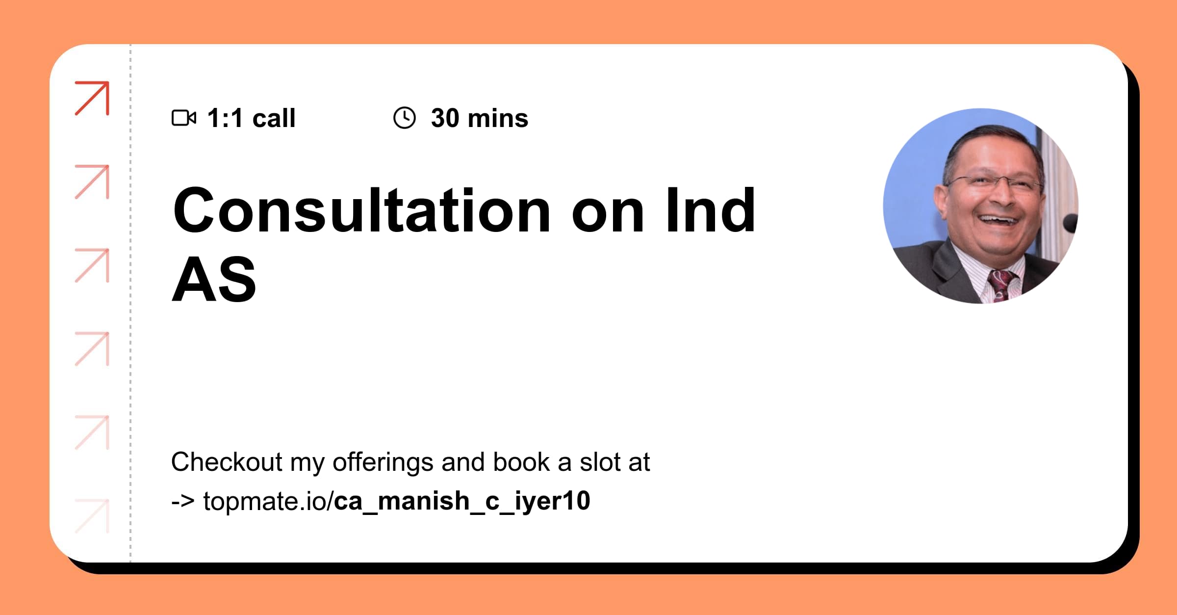 Consultation on Ind AS with CA Manish C. Iyer
