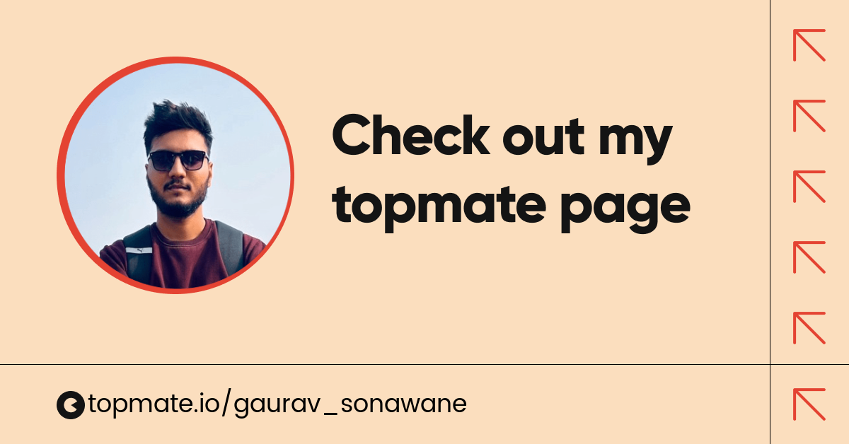 Gaurav sonawane - Book a call on Topmate