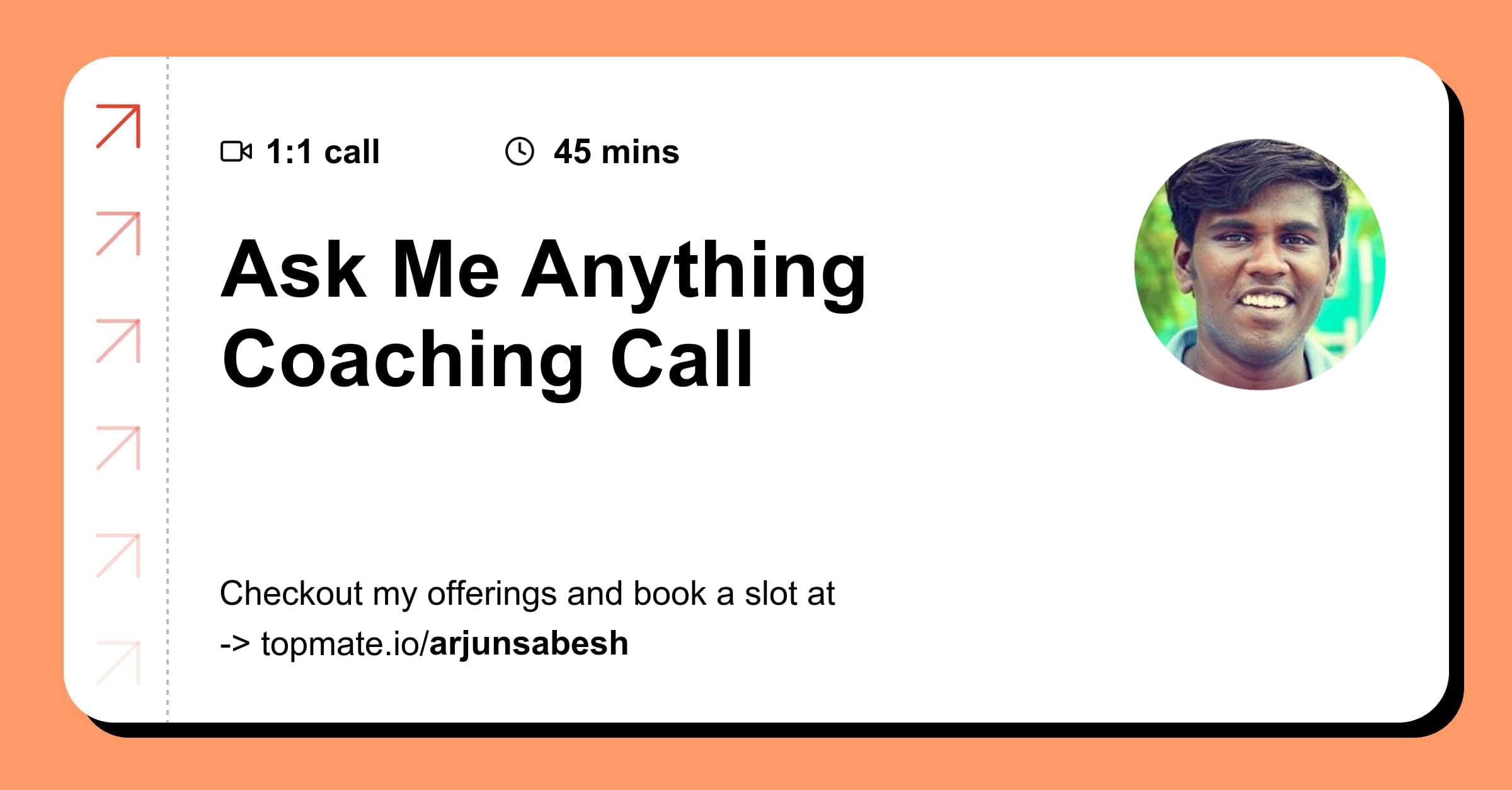 Ask Me Anything! with Arjun Sabesh