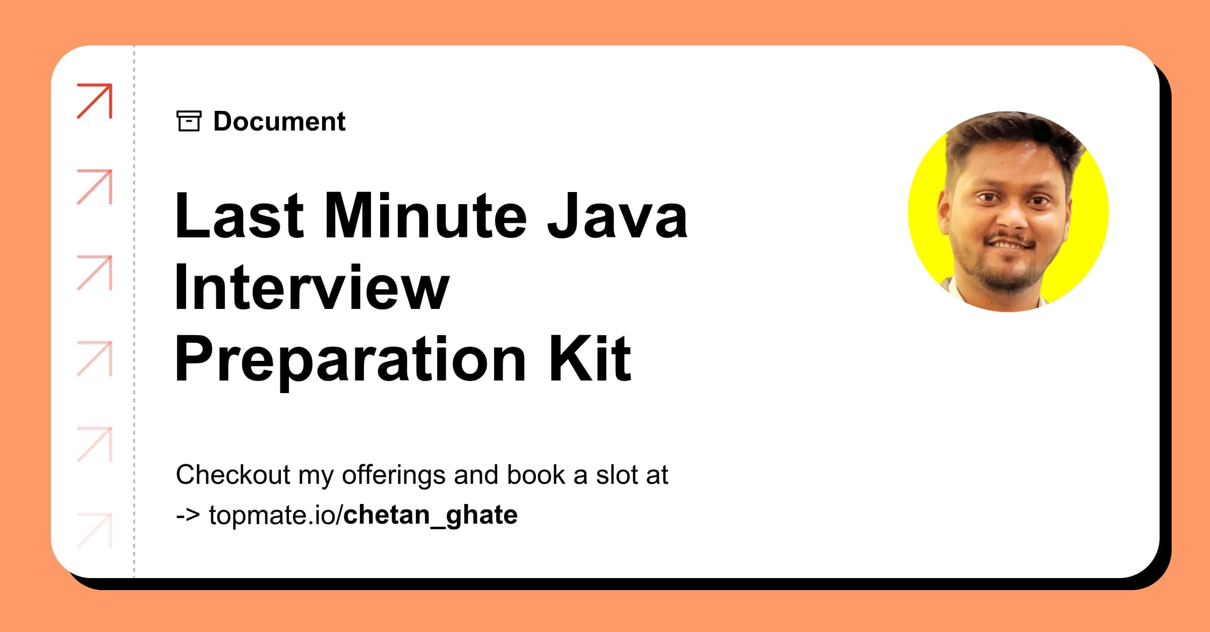 Last Minute Java Interview Preparation Kit with Chetan Ghate