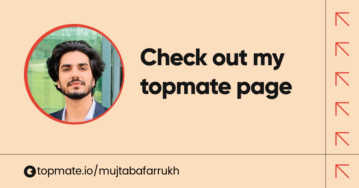 Mujtaba Farrukh - Book a call on Topmate