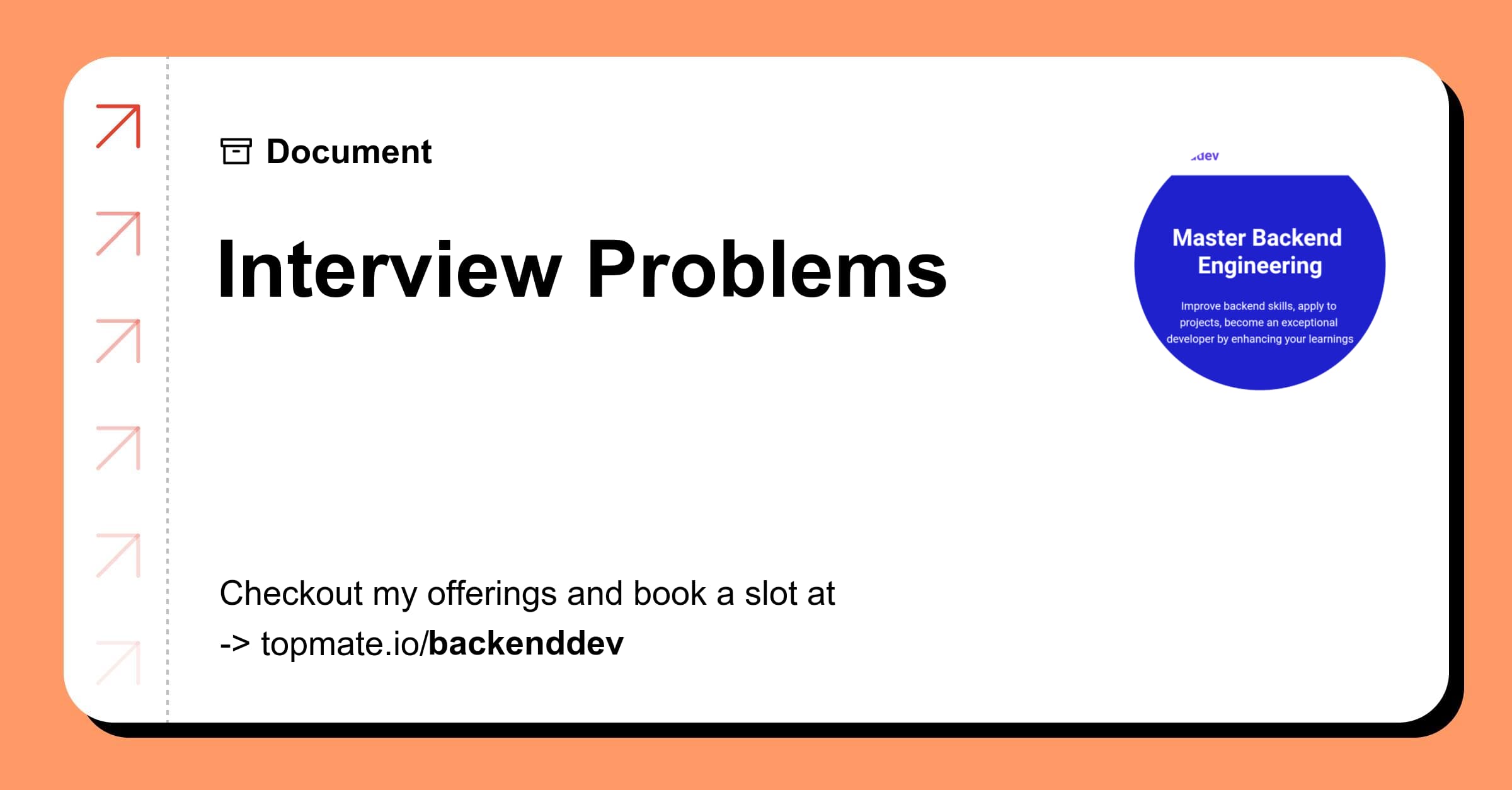 Backend Interview Q&A with backenddev