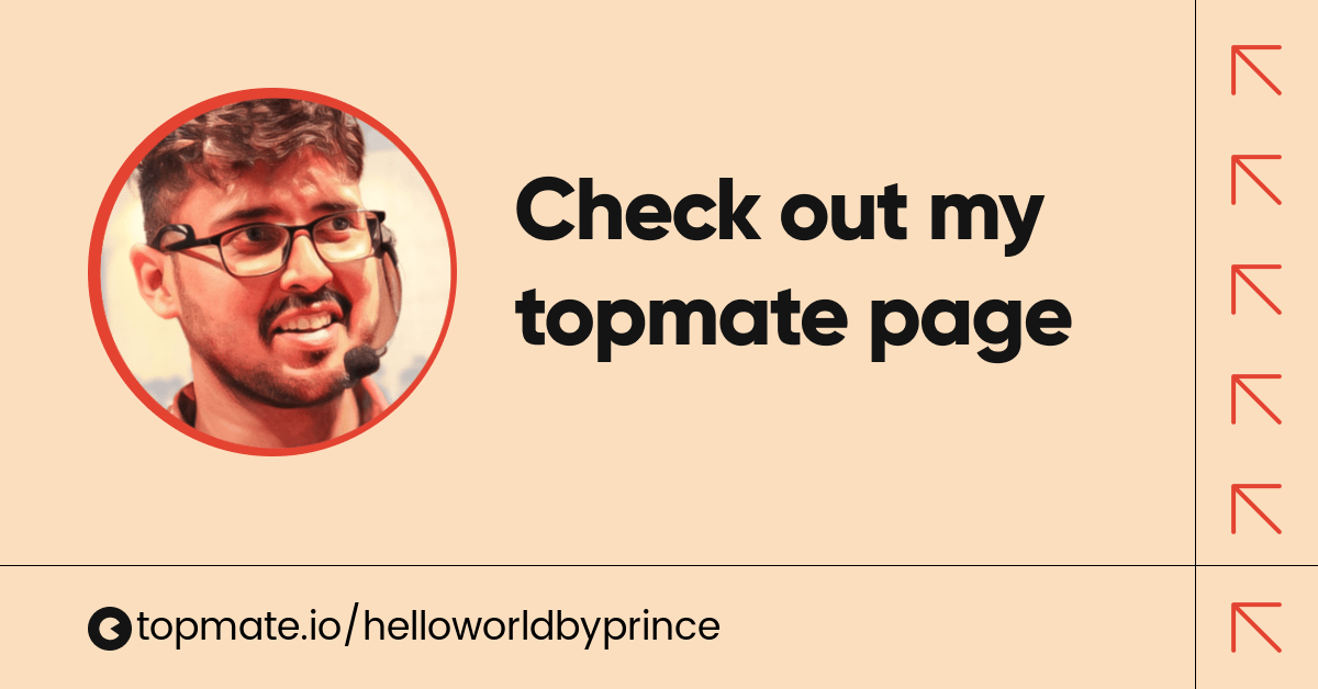 Prince Kumar - Book a call on Topmate