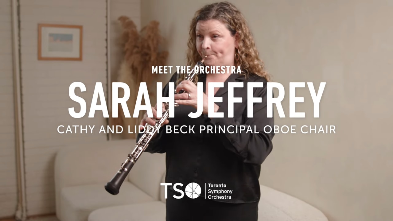 Meet the Orchestra: Sarah Jeffrey, Cathy and Liddy Beck Principal Oboe ...