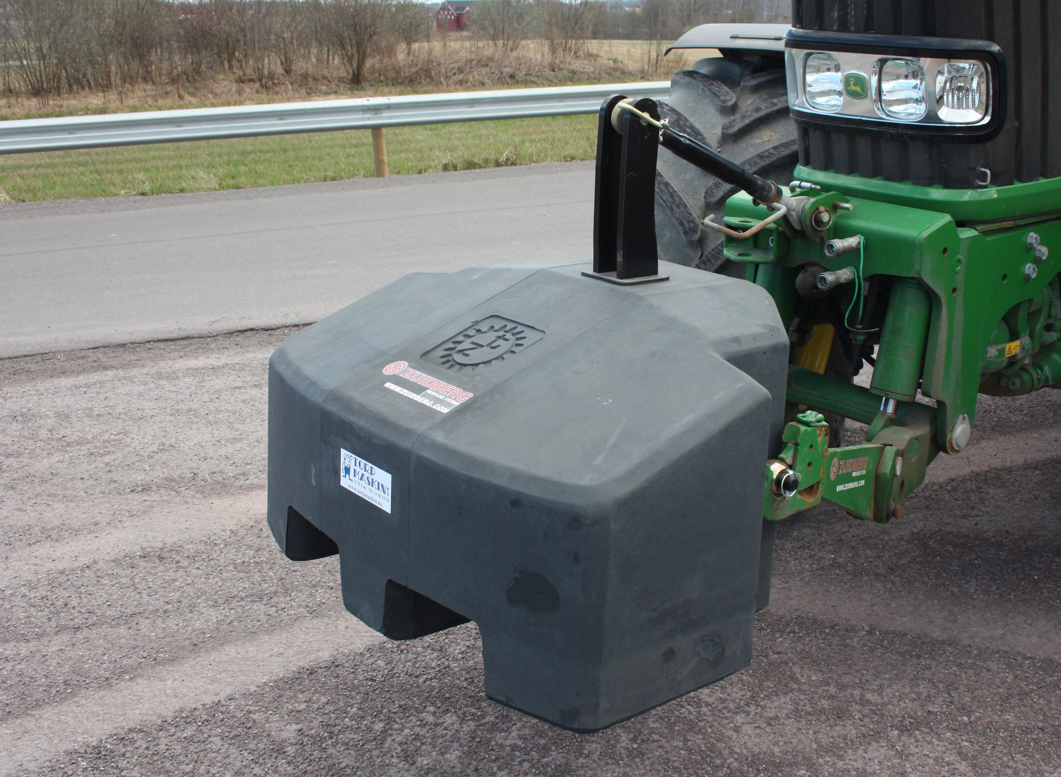 Zuidberg frontvekt 800kg - Torp Maskin AS