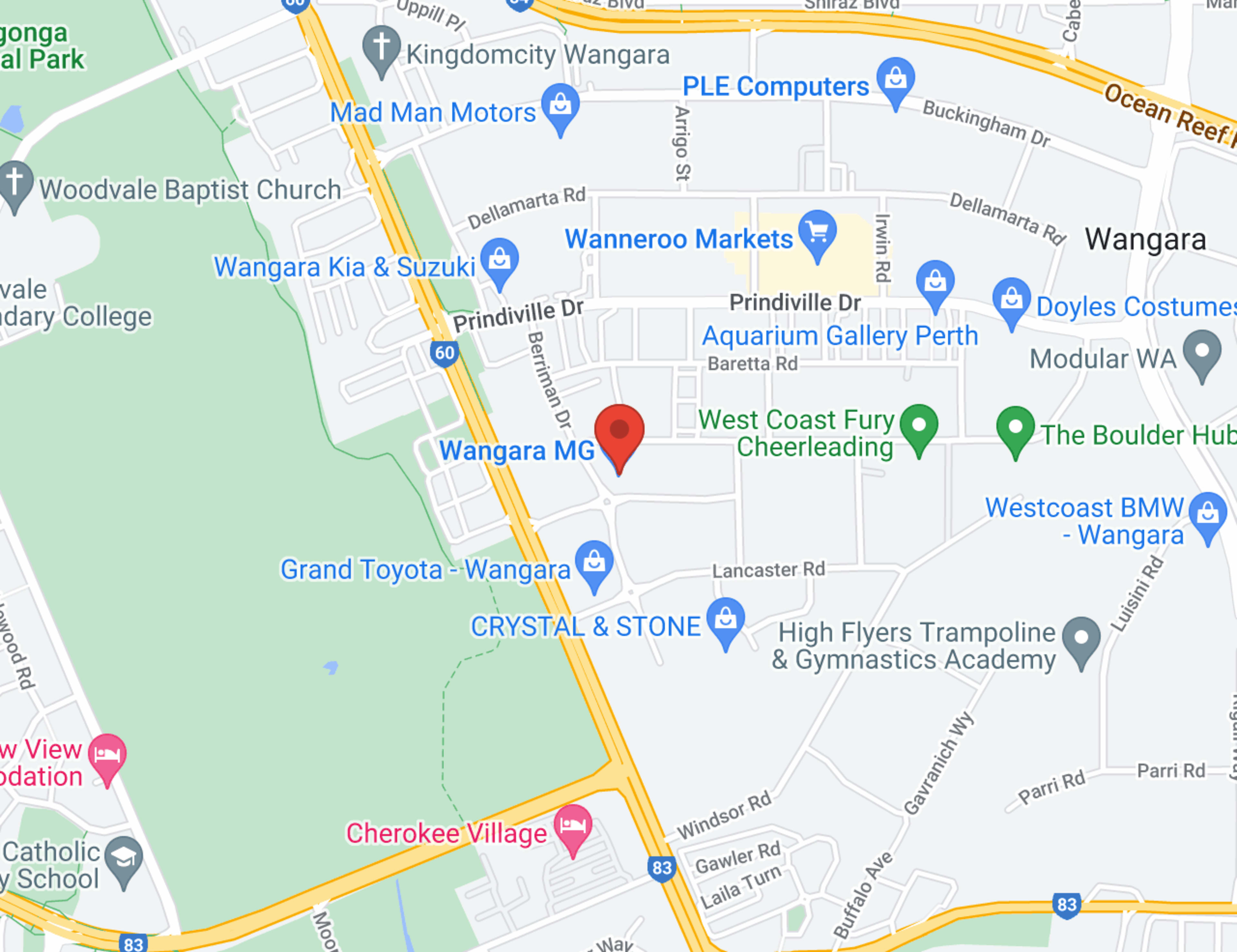 Wangara MG | New and Used Cars | Regent