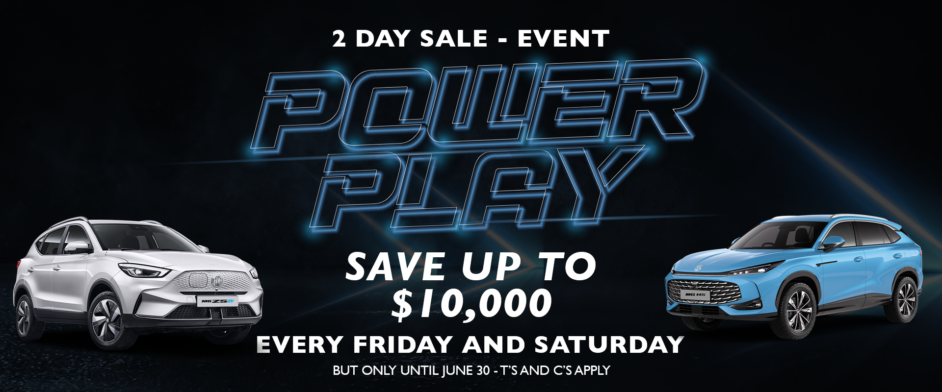 MG June Power Play Sale | Gold Coast MG