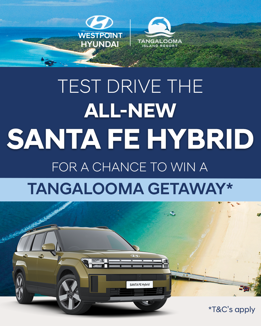 All-New Santa Fe Hybrid - Win a Holiday Promotion | Westpoint Hyundai