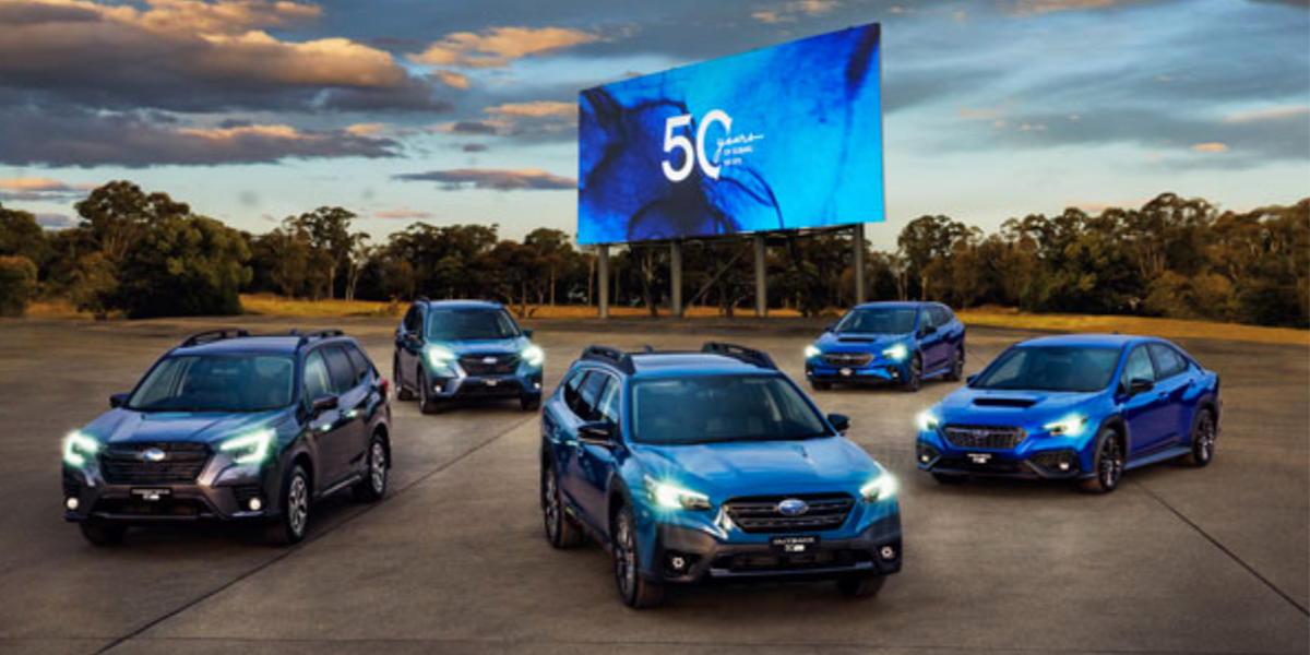 Subaru announces special edition range as they celebrate 50 years of ...