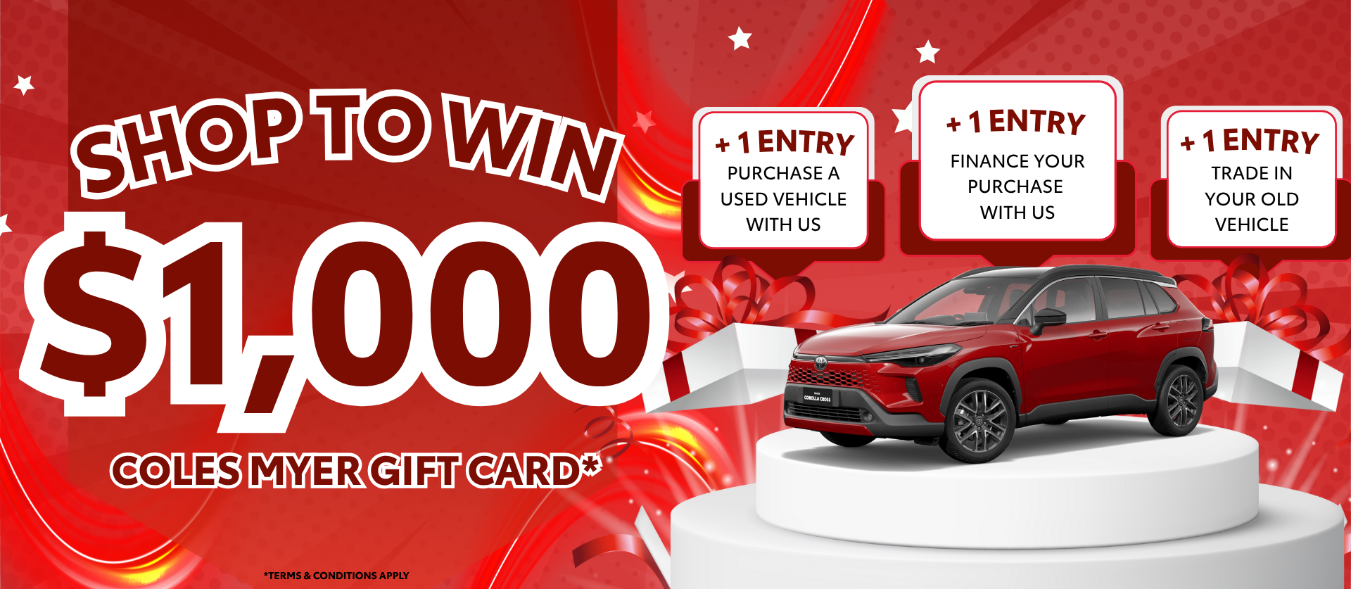 Shop to Win | Kyneton Toyota