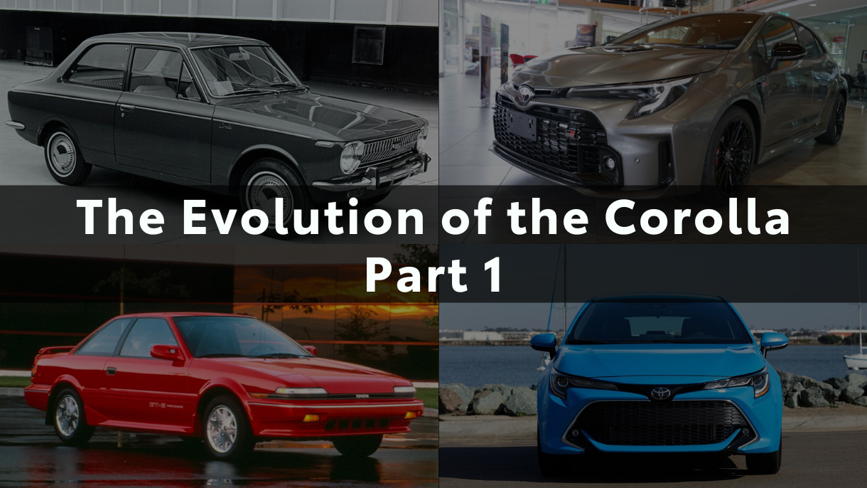 Toyota Corolla Evolution - Part 1 | Sunshine Toyota on the Sunshine ...