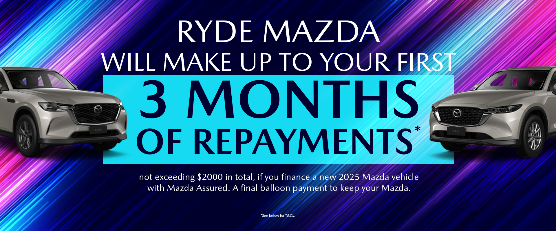 Mazda New Car Finance Offer | Ryde Mazda