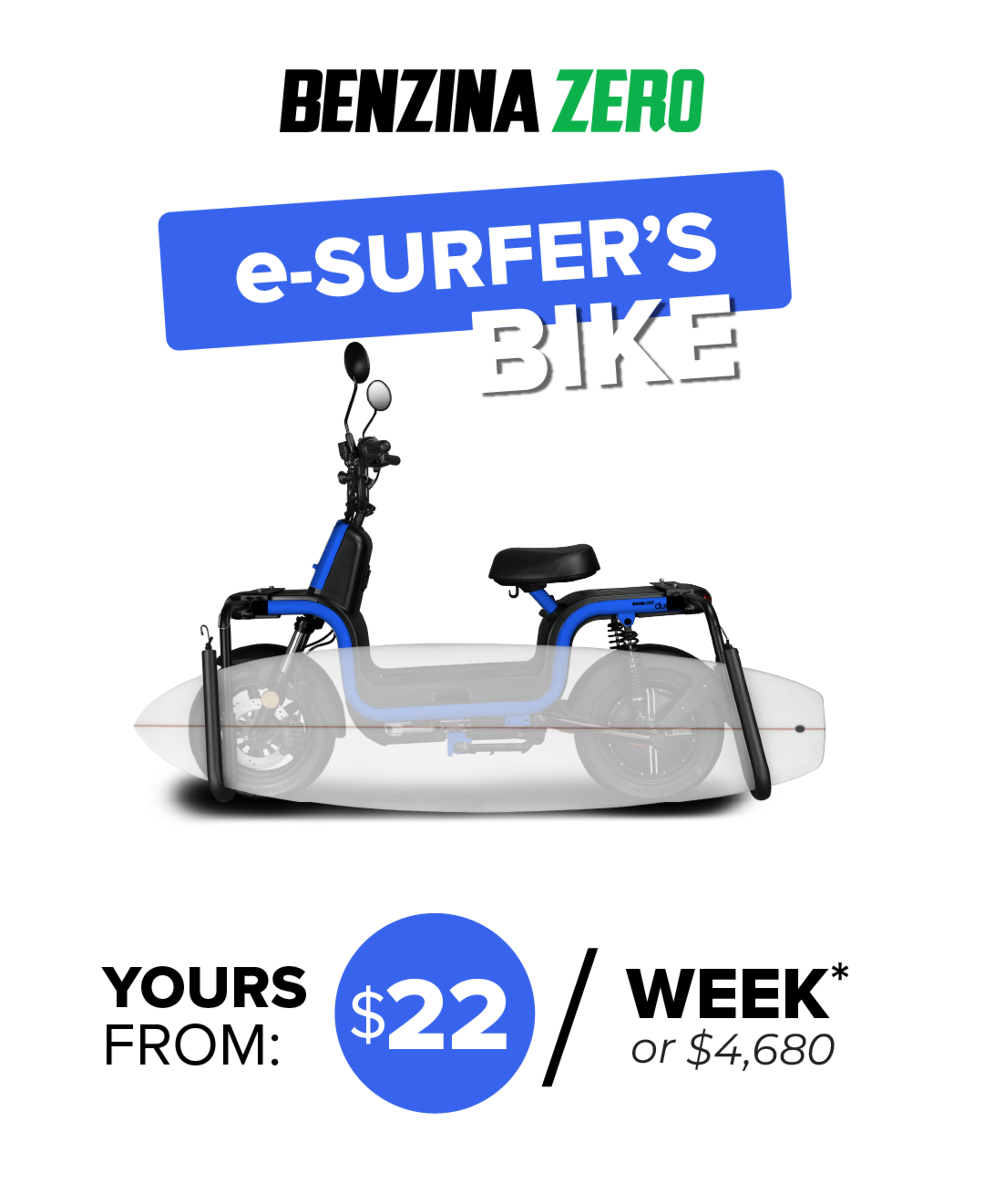 Benzina Zero - Duo & Duo Plus - eBikes | Westpoint EV