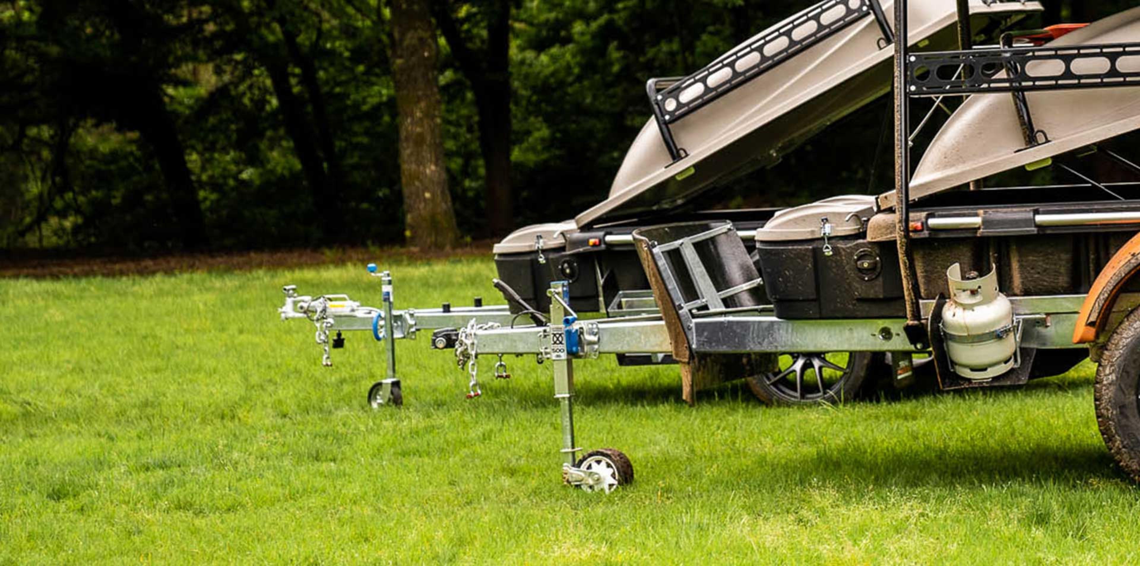 Hitches on Pod trailers | Darra 4x4