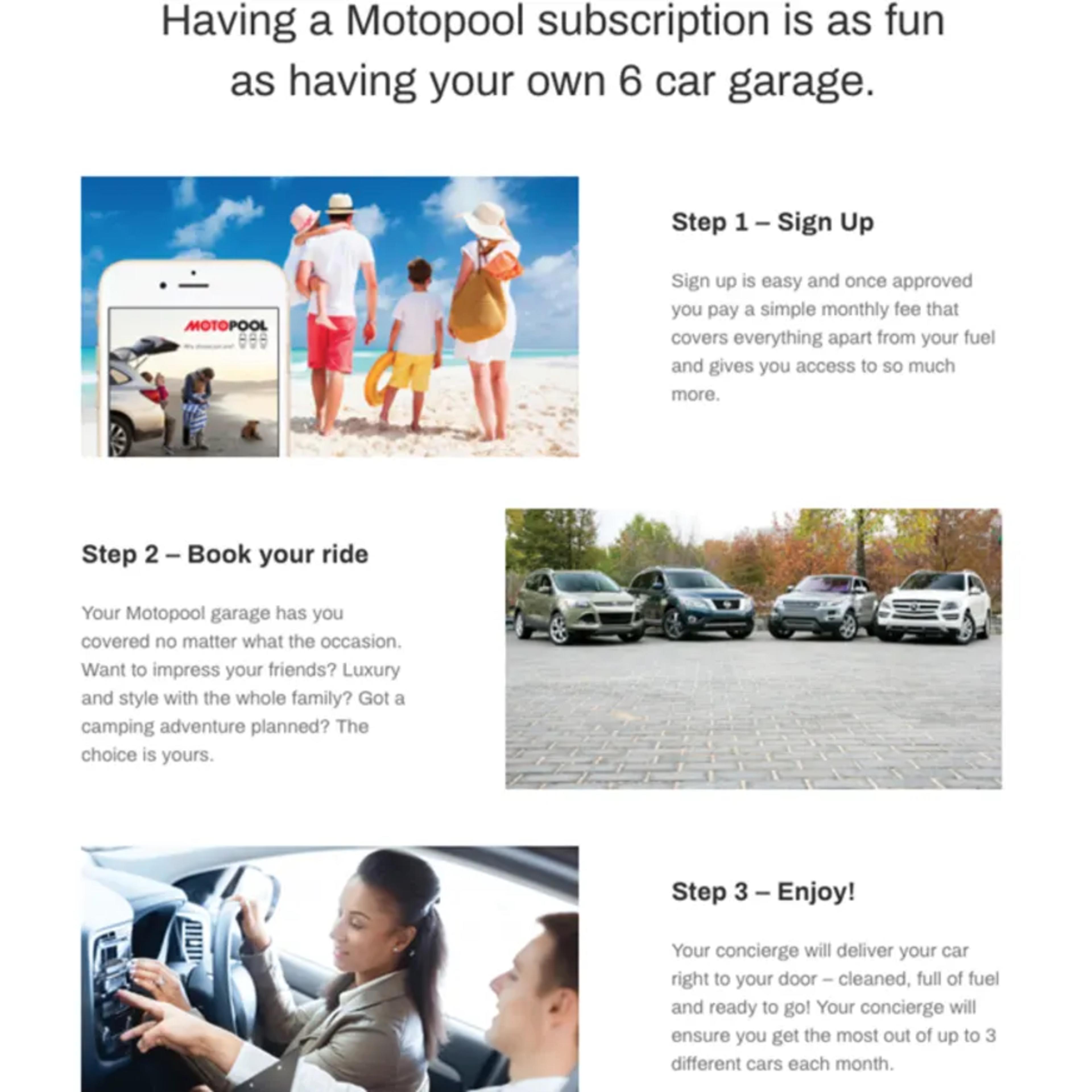 Welcome to Motopool | Motorama