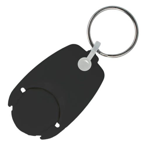 UK Printed Eco Pop Trolley Coin Keyrings | Total Merchandise