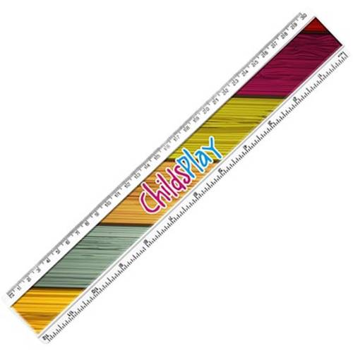 30cm Insert Ruler | Printed Rulers | Total Merchandise