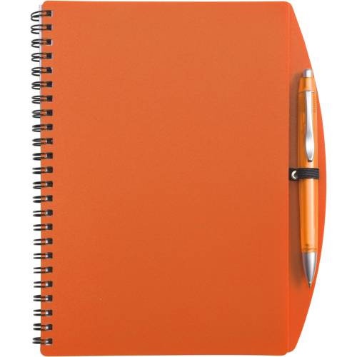 Printed A5 Plastic Cover Notebooks | Total Merchandise