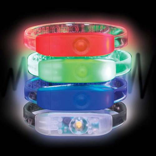 Promotional LED Light Up Wristbands | Total Merchandise