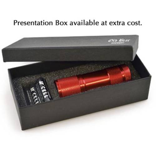 Branded 9 LED Metal Torches | Total Merchandise