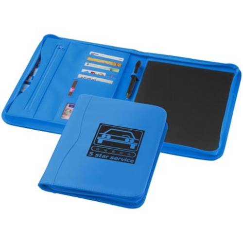 Custom Branded A4 Zipped Portfolios | Total Merchandise