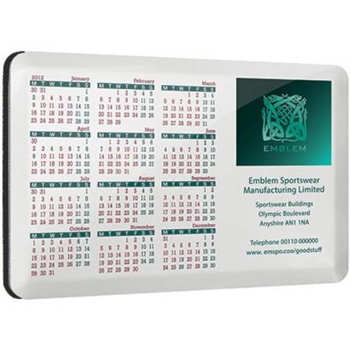 Branded Aluminium Calendar Coasters | Promotional Coaster