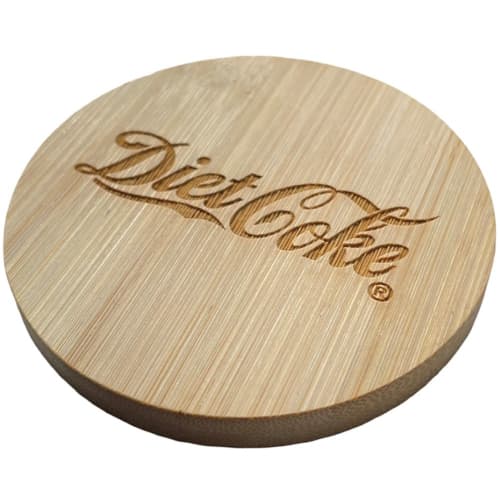 Custom Branded Bamboo Coaster | Total Merchandise