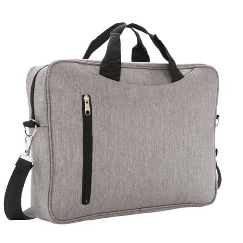 Logo Branded 15" Classic Laptop Bag | Total Merchandise