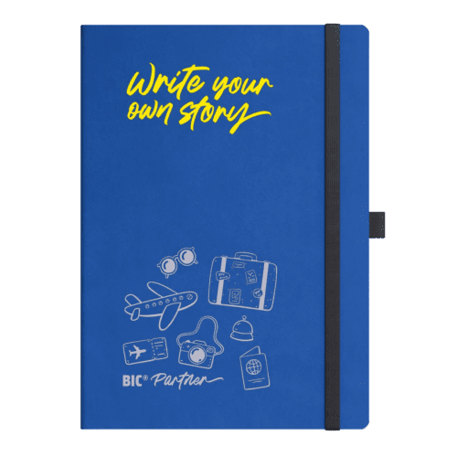 Branded BIC® Partner A5 Flex Cover Notebook | Total Merchandise