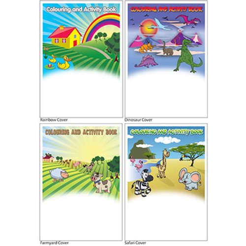 A4 4 Side Colouring Booklets | Colouring Books